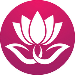 Lotus logo template Royalty Free Vector Image - VectorStock