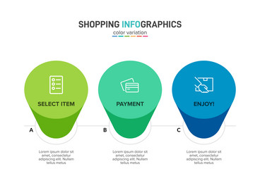 Infographic 3 Items Vector Images (over 880)