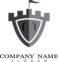 Castle symbol icon Royalty Free Vector Image - VectorStock