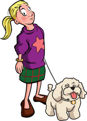 Dog Walker Vector Images (over 1,200)