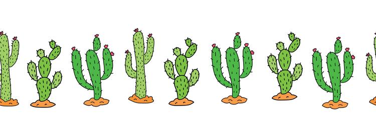 Cactus Border Vector Images (over 1,600)