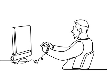 Computer Gamer Vector Images (over 25,000)