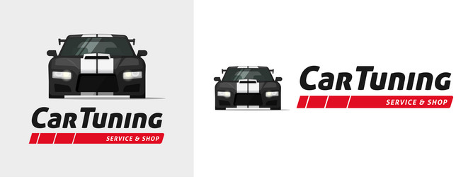 Cmr auto workshop logo automotive repair logo Vector Image