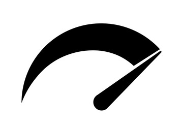 Aviation variometer vertical speed indicator Vector Image