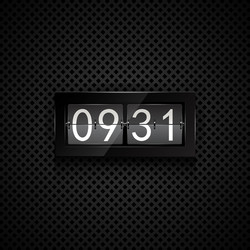 Alarm Clock Flipping Numbers Vector Images (over 520)