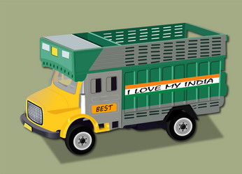 Indian Truck Vector Images (over 590)