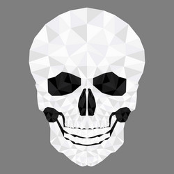 Low Poly Skull Vector Images (over 200)