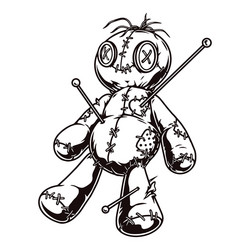 Simple Rag Doll Drawing