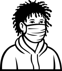 Boy Wearing Mask Vector Images (over 3,000)