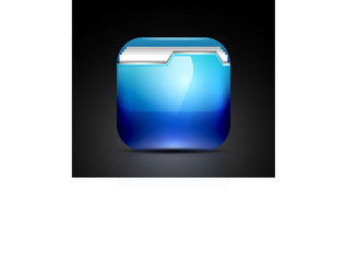 Folder Icons Glossy Vector Images (over 860)