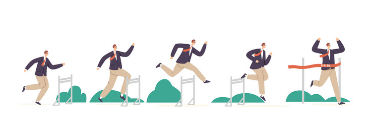 Hurdle People Cartoon Vector Images (over 310)