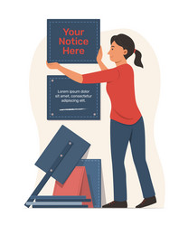 Notice Board Cartoon Vector Images (over 4,500)