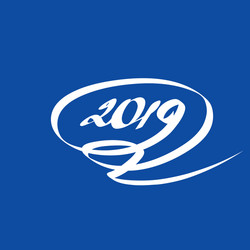 2019 card Royalty Free Vector Image - VectorStock