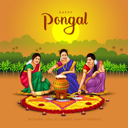 Maharashtrian woman doing lavani dancing from Vector Image