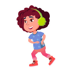 Freeze dance isolated cartoon Royalty Free Vector Image