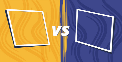 Versus Battle Template Vector Images (over 1,800)
