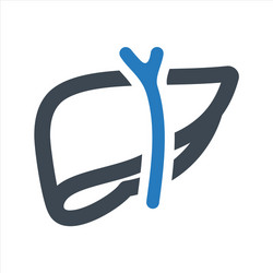 Hepatology icon Royalty Free Vector Image - VectorStock