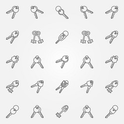 Car electronics icons set Royalty Free Vector Image