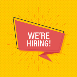 We are Hiring Post Vector Images (over 730)
