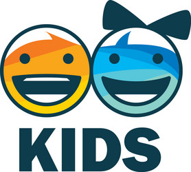 Kid using technology Royalty Free Vector Image