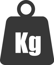 Weight ton icon Royalty Free Vector Image - VectorStock