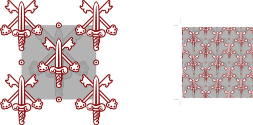 Little rabbit with balloon surface design Vector Image