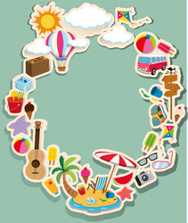 Summer Fun Border