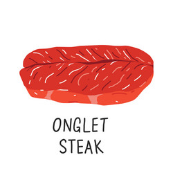 Beef steak icon Royalty Free Vector Image - VectorStock