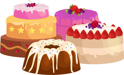 Cartoon cook character Royalty Free Vector Image