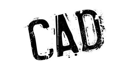 Cad rubber stamp Royalty Free Vector Image - VectorStock