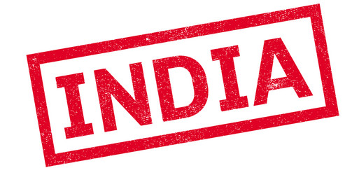 India rubber stamp Royalty Free Vector Image - VectorStock