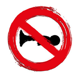 No Horn Sign Vector Images (over 360)