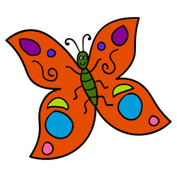 Butterfly Cartoon Vector Images (over 31,000)