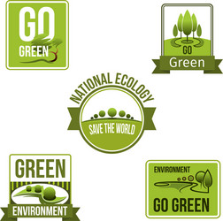 Sign save earth Royalty Free Vector Image - VectorStock