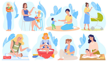 Breastfeeding Vector Images (over 4,200)