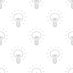 Paper bulb Royalty Free Vector Image - VectorStock