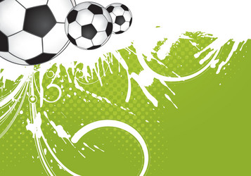 Football themed background Royalty Free Vector Image