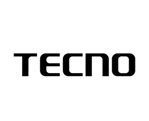 Tecno brand logo phone symbol name white design Vector Image
