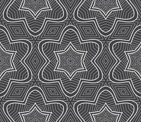 Seamless pattern modern stylish abstract texture Vector Image