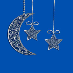 Filigree Moon Vector Images (over 110)