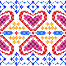 Cross Stitch Vector Images (over 6,500)