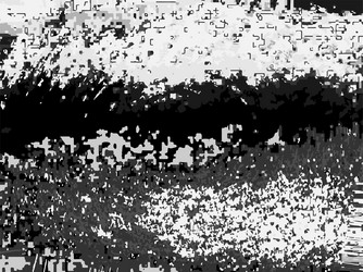 Monochrome cool bug glitch tv screen background Vector Image