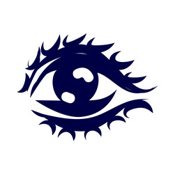 Eagle eye symbol Royalty Free Vector Image - VectorStock