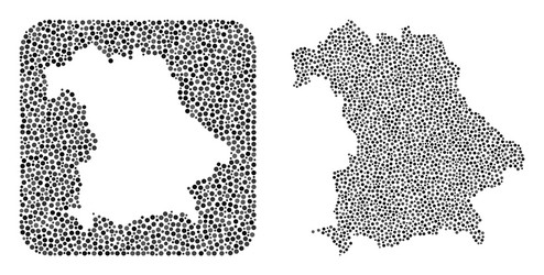 Germany Map Dots Vector Images (over 960)