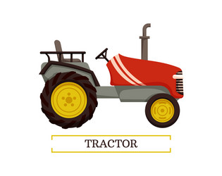 Tractor jcb Royalty Free Vector Image - VectorStock