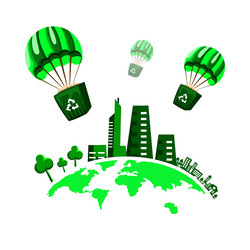 Go Green Paperless Vector Images (74)