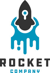 Rocket logo images Royalty Free Vector Image - VectorStock