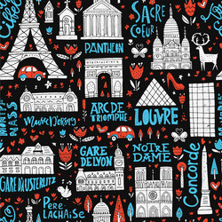 Cartoon Map Paris Vector Images (over 180)