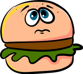 Sad Burger Vector Images (over 220)