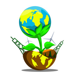 Go Green Paperless Vector Images (74)